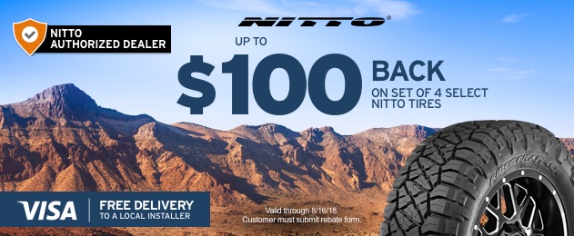Nitto Tires: Great Deals, Fast Delivery | TireBuyer.com